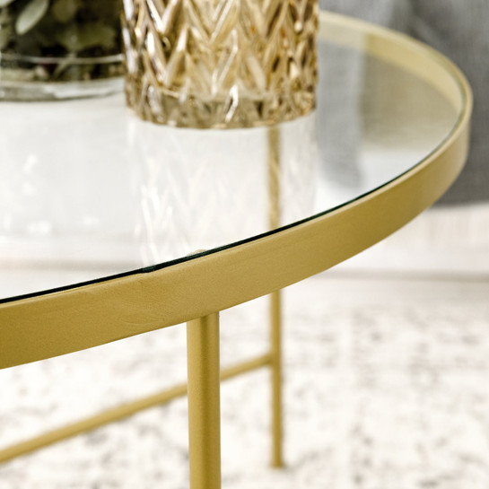 Couchtisch Gold 90 Adis | Kenayhome